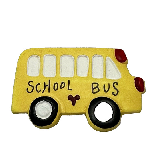 Fashion Jewelry | Jewelry | School Bus Pin Brooch Yellow Enamel Lapel ...